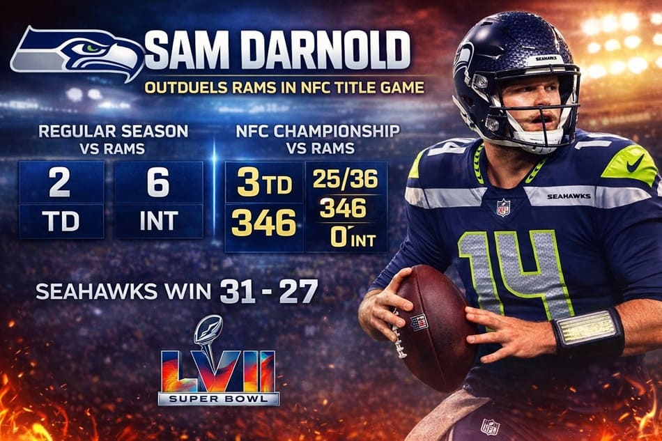 Seahawks Hold Off Rams 31–27 to Win NFC Championship - Damalion ...